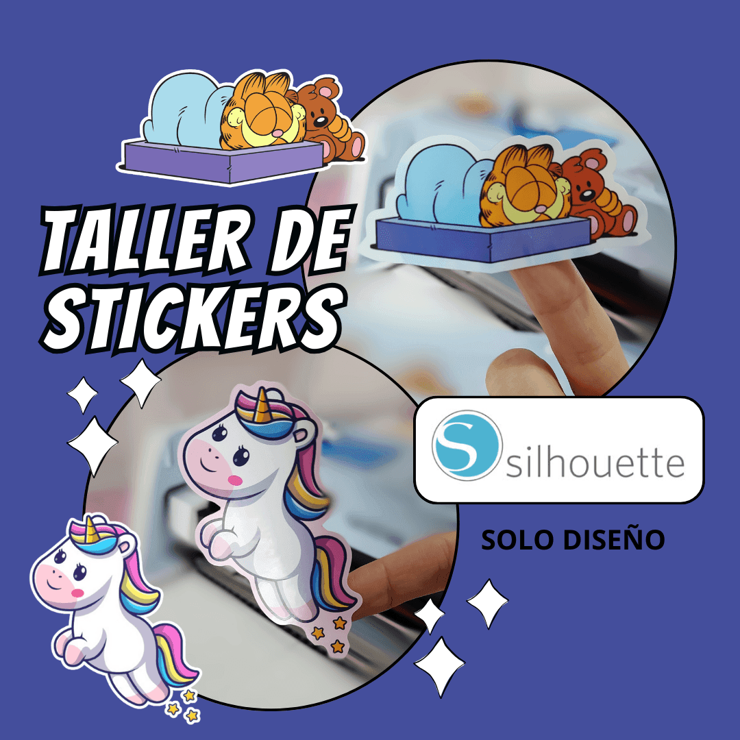 Masterclass de Stickers con Silhouette Studio - emprenderenfiestas.com
